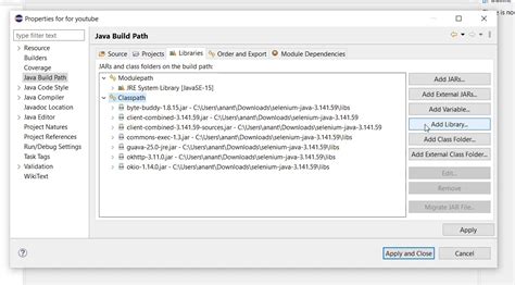 2 selenium and junit setup go woogle