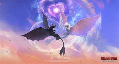 Toothless And Light Fury Wallpaper 4k Pc