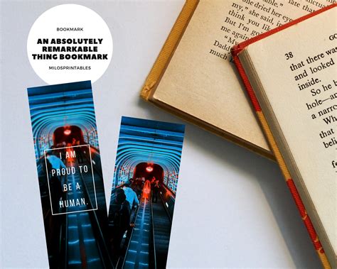 Printable An Absolutely Remarkable Thing Quote Poster I Am Proud To Be