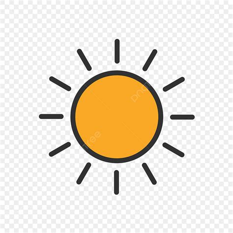 Sun Icon Clipart Hd Png Vector Sun Icon Sun Icons Sun Clipart Sun