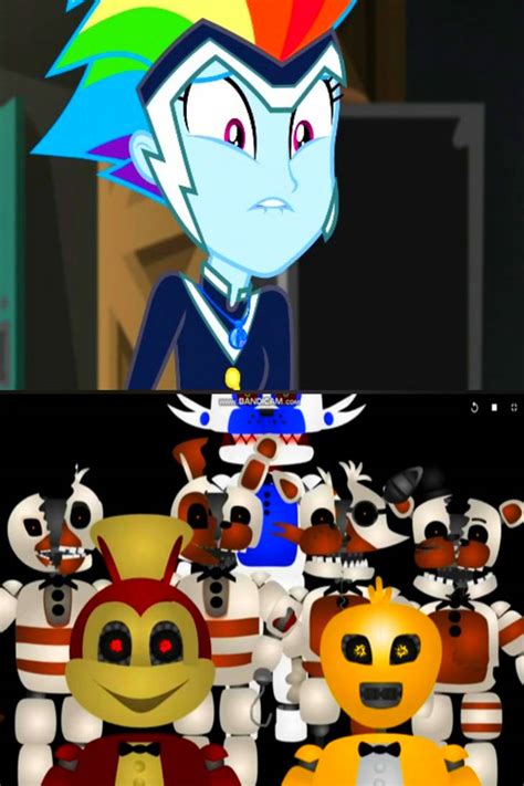 Rainbow Dash Scared Of Ruby Jolly Gang By Marvelous554 On Deviantart