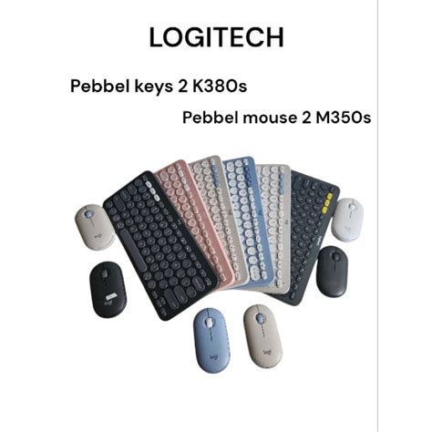 Jual Logitech Pebbel Keys K380s Dan Mouse M350s Shopee Indonesia