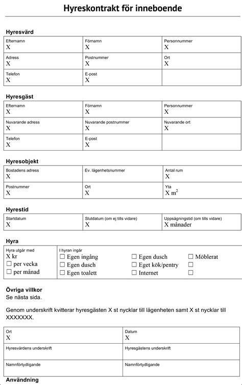 Inneboendekontrakt Word