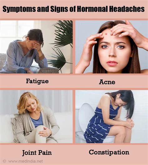 Symptoms And Signs Of Hormonal Headaches