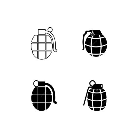 Grenade Logo Premium Vector