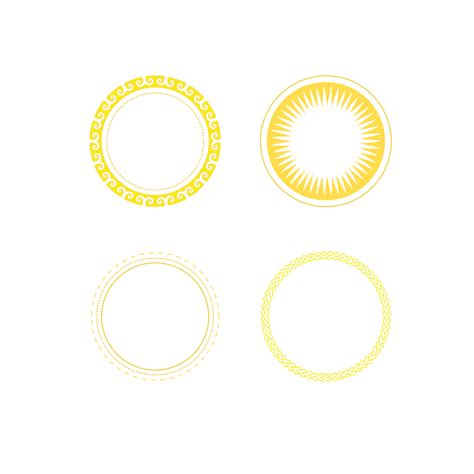 Free Yellow Circle Vector Template To Edit Online