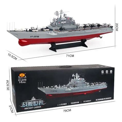 Destructor Eléctrico De Control Remoto Ht3826 Modelo De Barco Rc