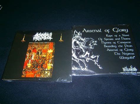 Arghoslent Arsenal Of Glory Digipak Cd Ebay