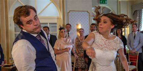 Corries Tracy Barlow Punched Steve Mcdonald At Their Wedding And Fans Absolutely Loved It