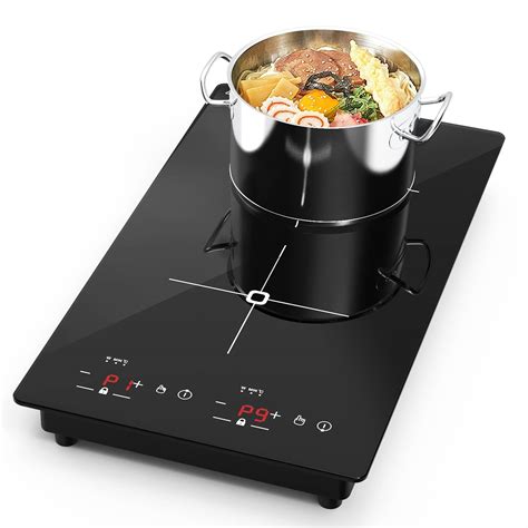 Vbgk Double Induction Cooktop 2300w 110v Portable Induction Cooktop