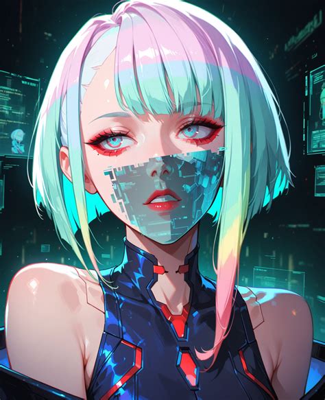 1 Girl Alone Lucy Cyberpunk Cyberpunk Series Invalid