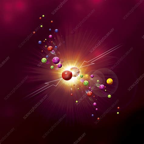 Particle Collision Artwork Stock Image C0178032 Science Photo
