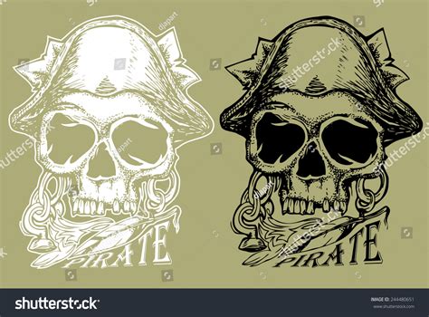 How To Draw Pirate Skull