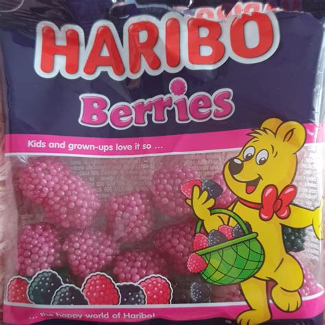 Haribo Berries калорійність харчова цінність ⋙tablycjakalorijnosti