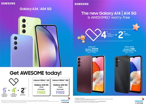 Awesome Savings On Galaxy A Series With Celcom And Digi Samsung