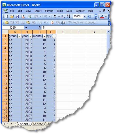 Microsoft Excel 2003 How To Pivot Columns To Rows Without Retyping The