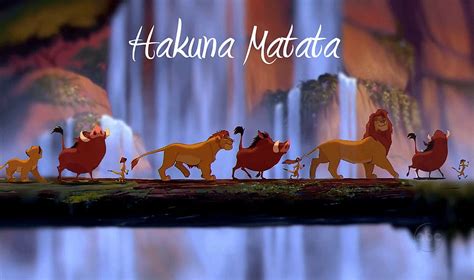 Hakuna Matata Lion King Wallpaper