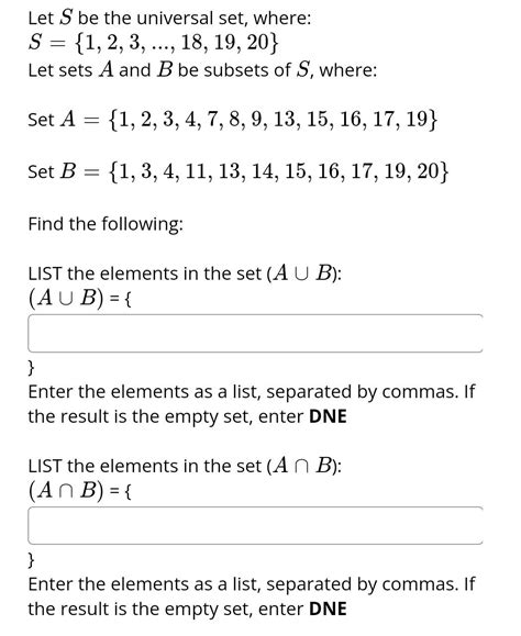 Solved S Let Sets A And B Be Subsets Of Chegg Com