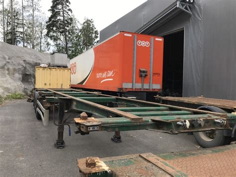 Containerchassie Containersläp