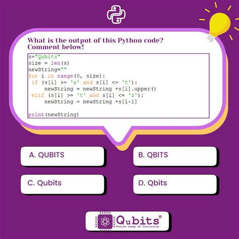 Qubits Computer Science Curriculum On Linkedin Fridaychallenge Python Codingchallenge