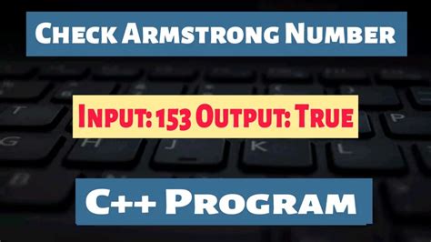 Check Armstrong Number Using C Techdecode Tutorials