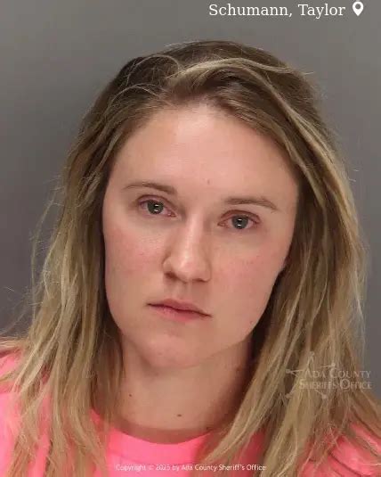 Taylor Schumann Booked For Driving Under The Influence I18 8004m