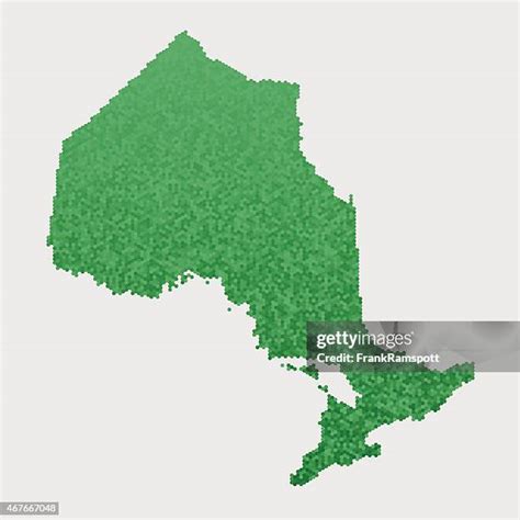 1109 Ontario Province Map High Res Illustrations Getty Images