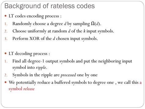 Ppt Rateless Feedback Codes Powerpoint Presentation Free Download
