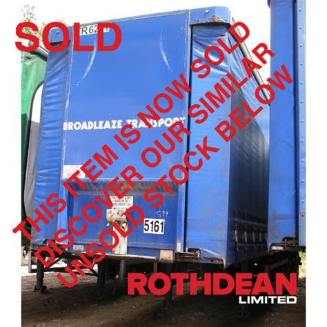 2002 Sdc 4 2m In Curtain Siders Trailers Rothdean Suppliers Of