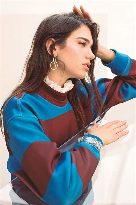 Vogue Meets Dua Lipa Lipa Vogue Sylvia Young