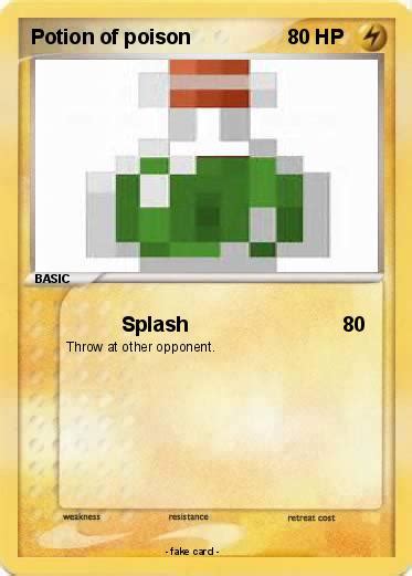 Minecraft Splash Potion Of Poison