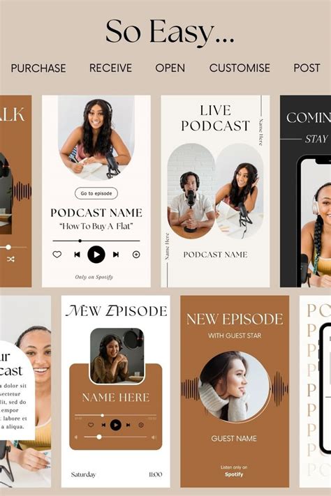 Podcast Reel Covers Reel Cover Template Editable In Canva Reel Template Cover Podcast