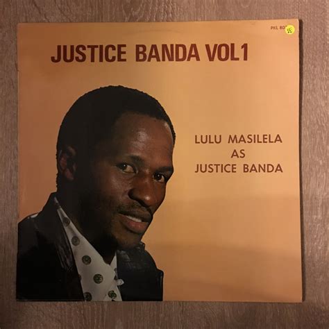 Lulu Masilela As Justice Banda ‎ Justice Banda Vol 1 Vinyl Record