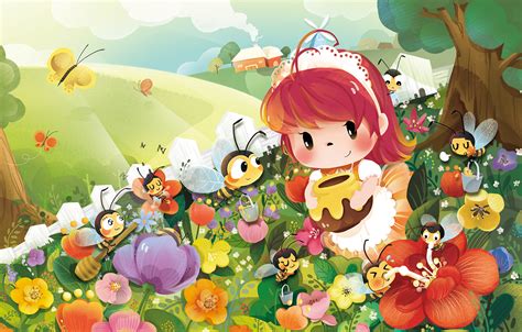 儿歌系列插画碎片收容所 站酷zcool