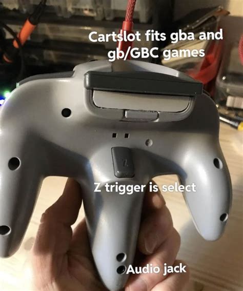 This N64 Controller Can Play The Entire Game Boy Library Time Extension