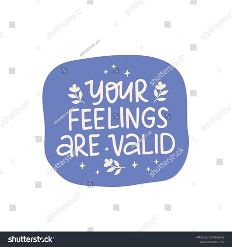 Mental Health Lettering Vector Sticker Your Stock Vector Royalty Free