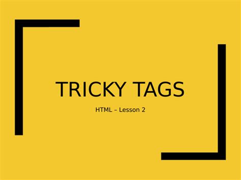 Ks3 Html Module Teaching Resources