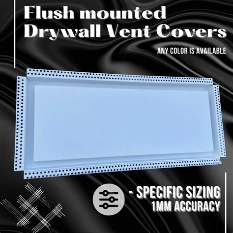 Frameless Drywall Return Grilles Bathroom Ceiling Walls Air