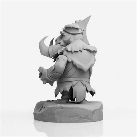 Tusk Chibi Dota 2 3d Print Collection 3d Model 3d Printable Cgtrader