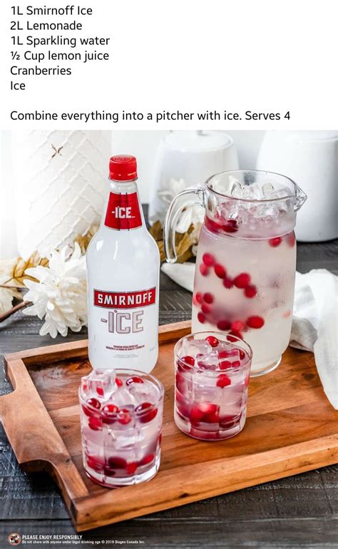 Smirnoff Ice Recipe