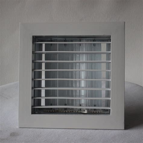 Hvac Aluminum Air Diffuser Adjustable Linear Slot Diffuser Air Vent