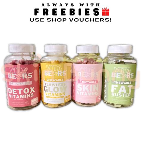 Vitabears Skin Flawless Glow Fat Buster Detox Shopee Philippines