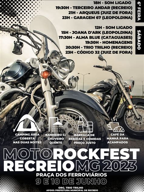 3º Moto Rockfest Recreio Mg Jacaremoto
