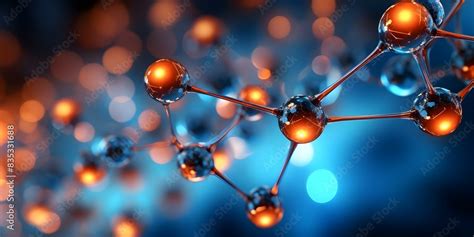 In Depth Molecular Structure Background For Scientific Purposes