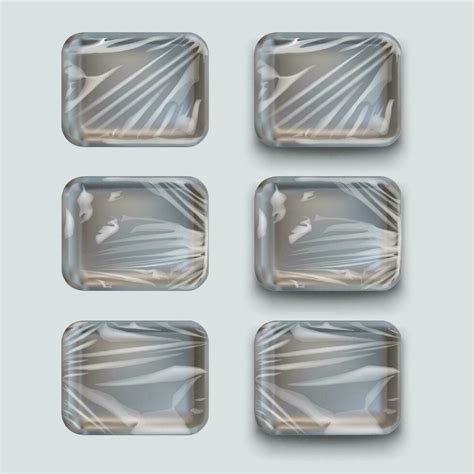 Styrofoam Container Set On White 26057263 Vector Art At Vecteezy