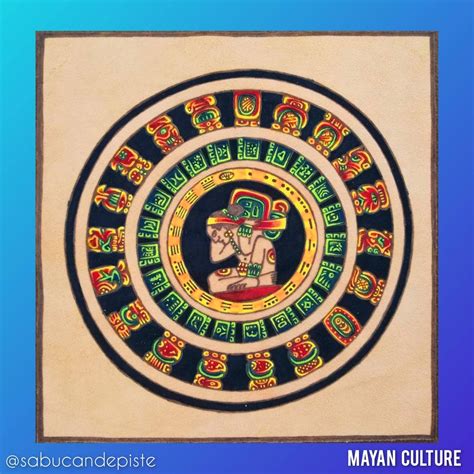 Mayan Culture Calendar Haab Calendar Tzolkin Calendar Etsy