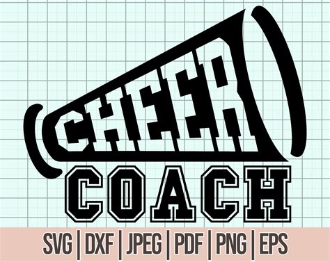 Cheer Coach Clipart