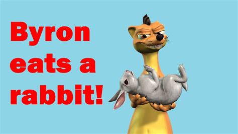 Byron Eats A Rabbit Youtube
