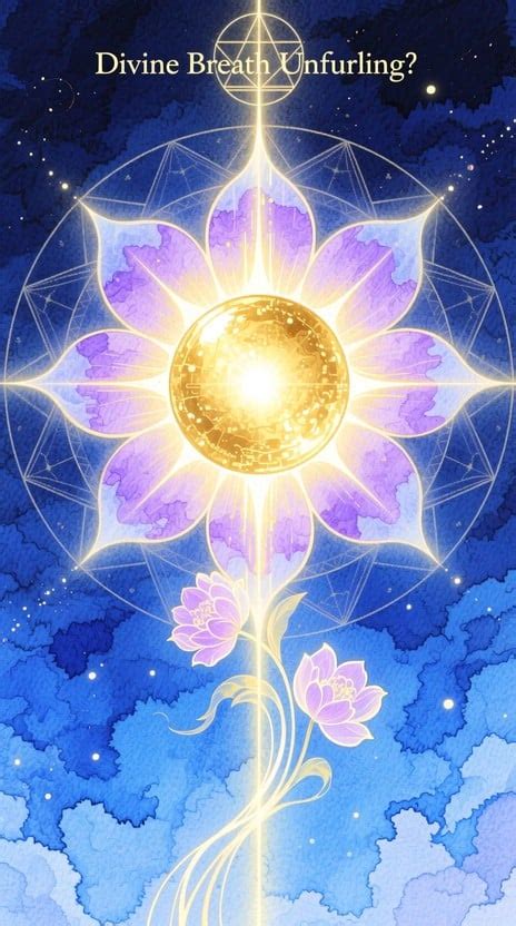 Free Sacred Radiance Unfolds Photo Divine Spiritual Golden