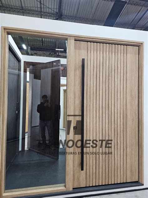 Puerta Pivotante Oblak Tekna 1321 Roble Natural 120x240cm
